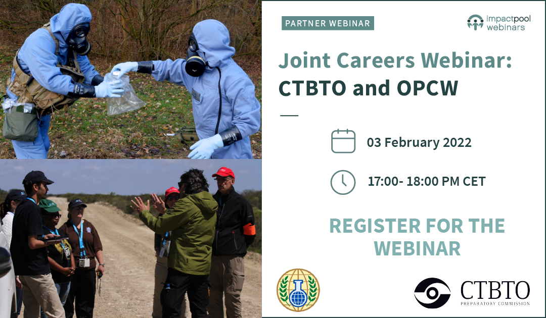 Careers working for World Peace