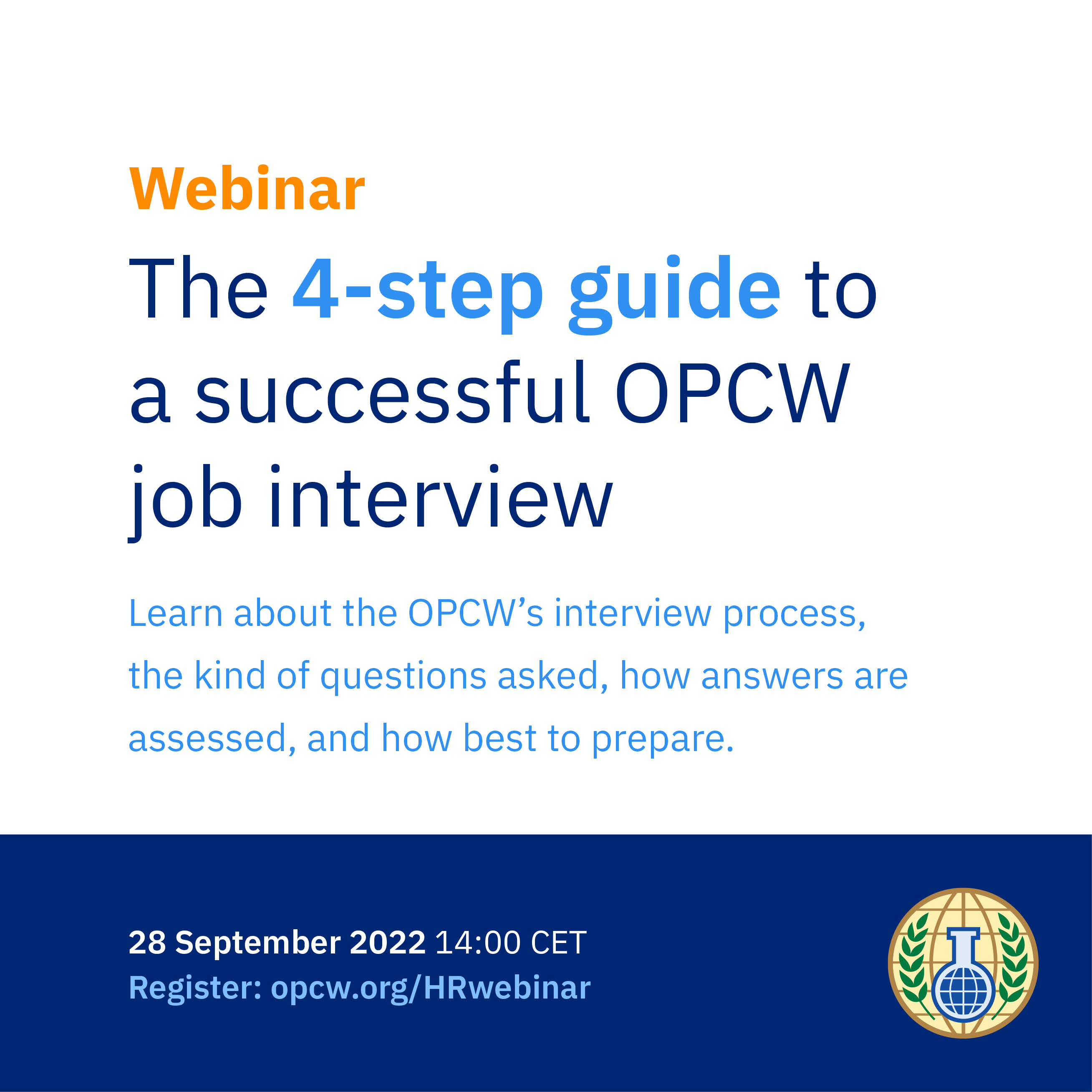 OPCW Interviews Explained - Webinar