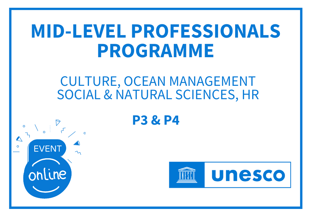 UNESCO launches Mid-Level Professionals Programme