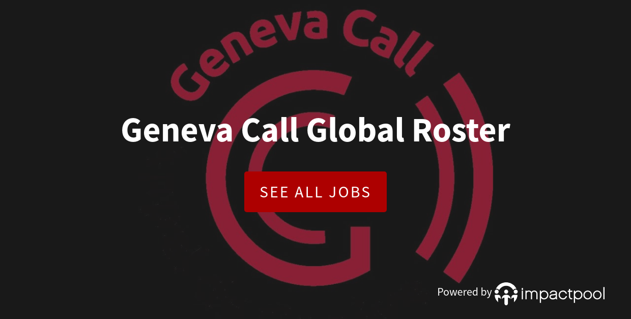 Geneva Call Global Roster - Geneva Call