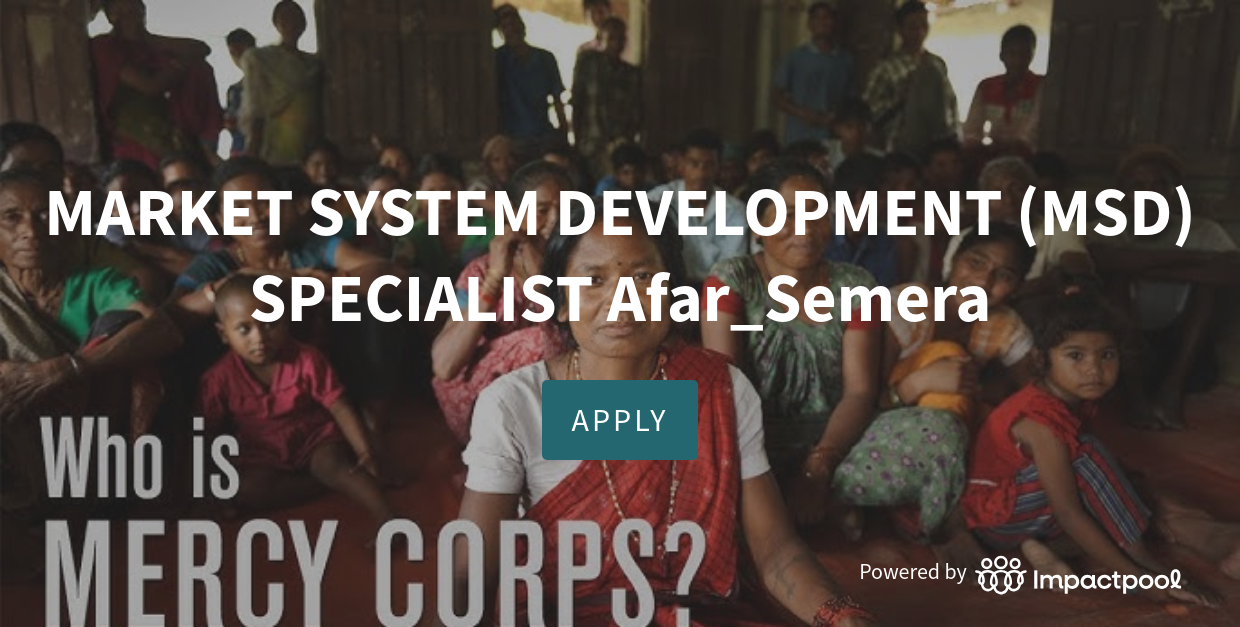 Career Site for MERCY CORPS - MERCY CORPS