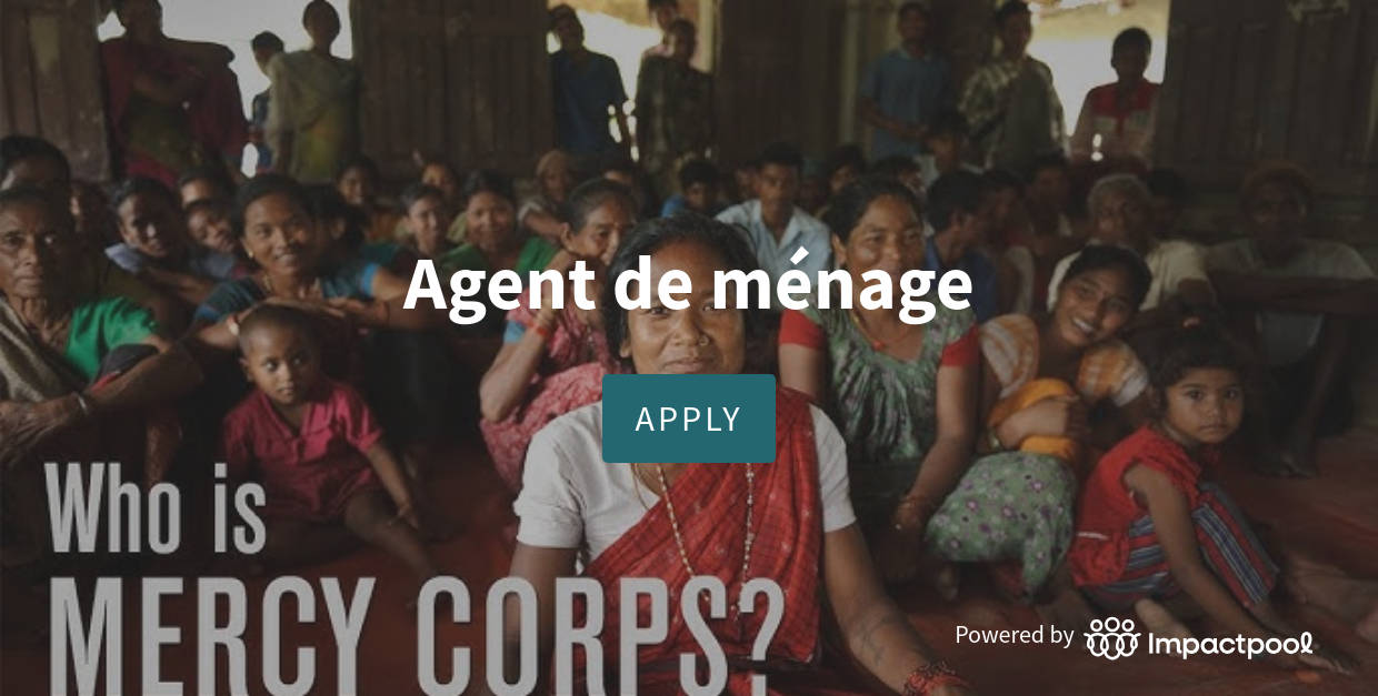 Career Site for MERCY CORPS - MERCY CORPS