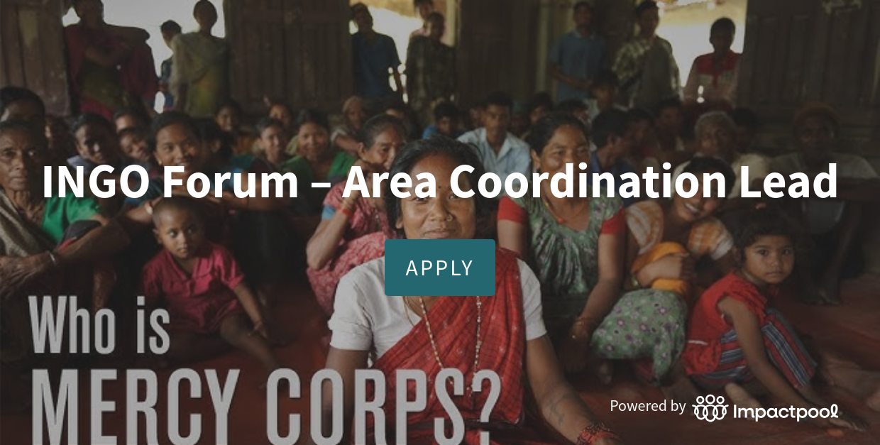 Career Site for MERCY CORPS - MERCY CORPS