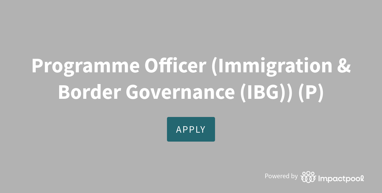 Career Site for IOM - International Organization for Migration - IOM - International ...