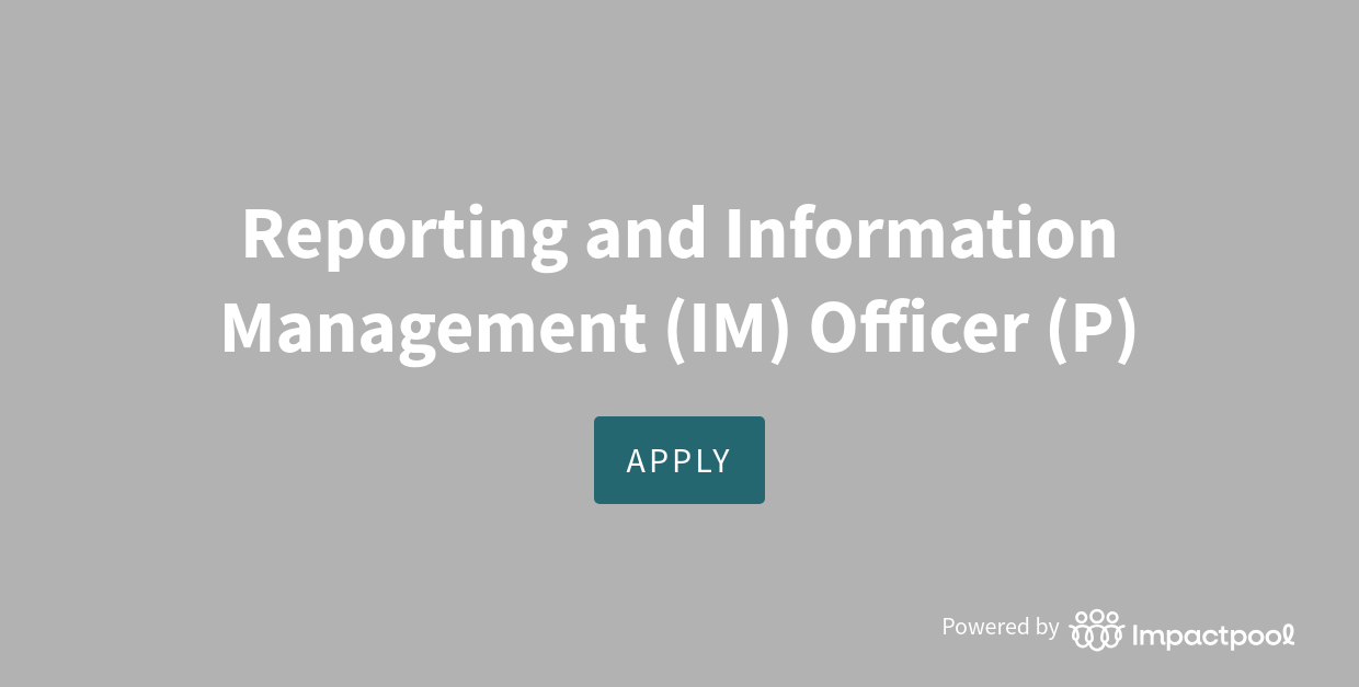 Career Site for IOM - International Organization for Migration - IOM ...