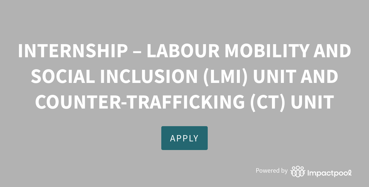 Career Site for IOM - International Organization for Migration - IOM ...
