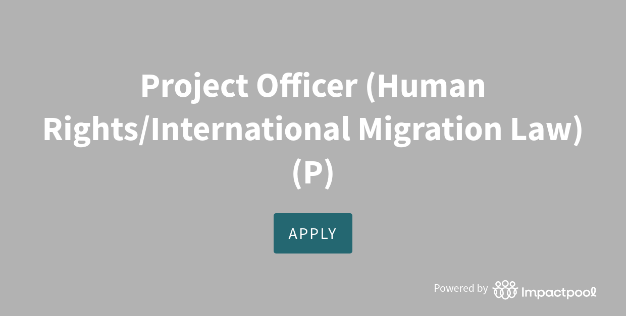 Career Site for IOM - International Organization for Migration - IOM ...