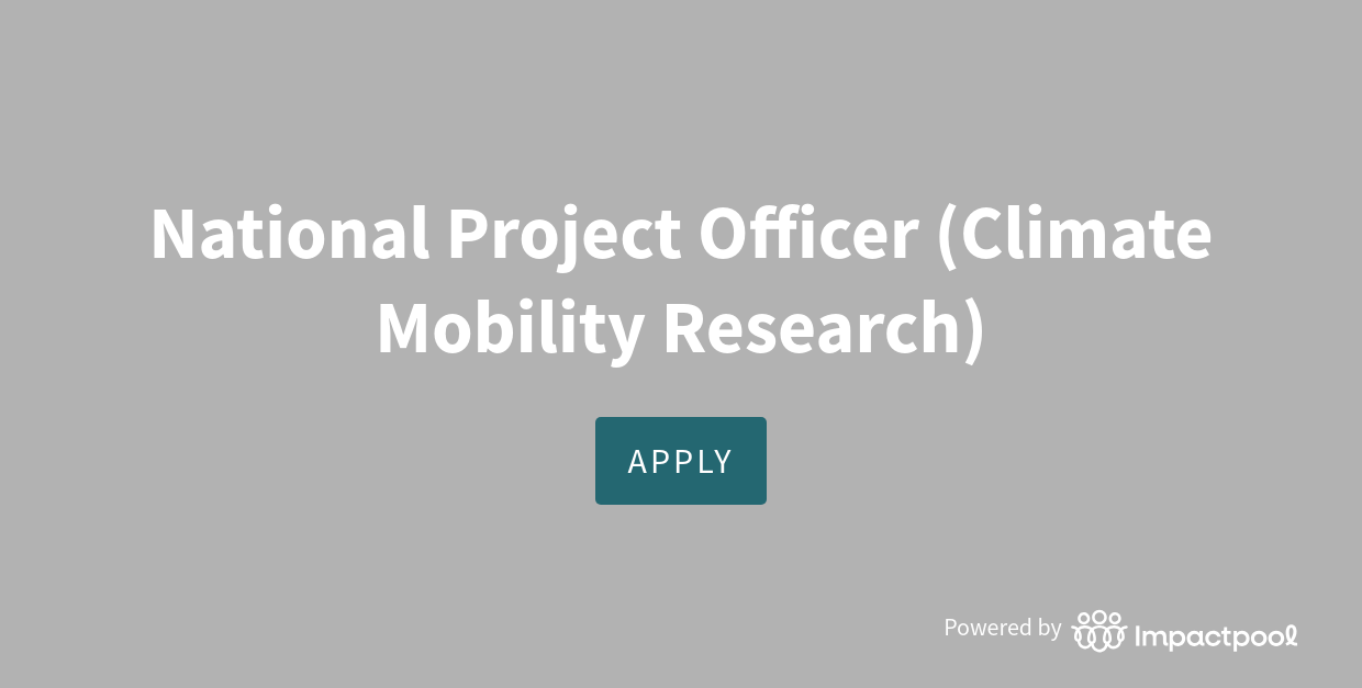 Career Site for IOM - International Organization for Migration - IOM ...