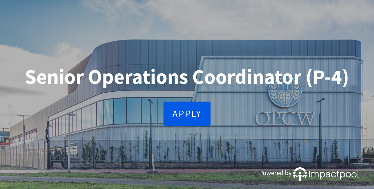 Career Site for OPCW - OPCW