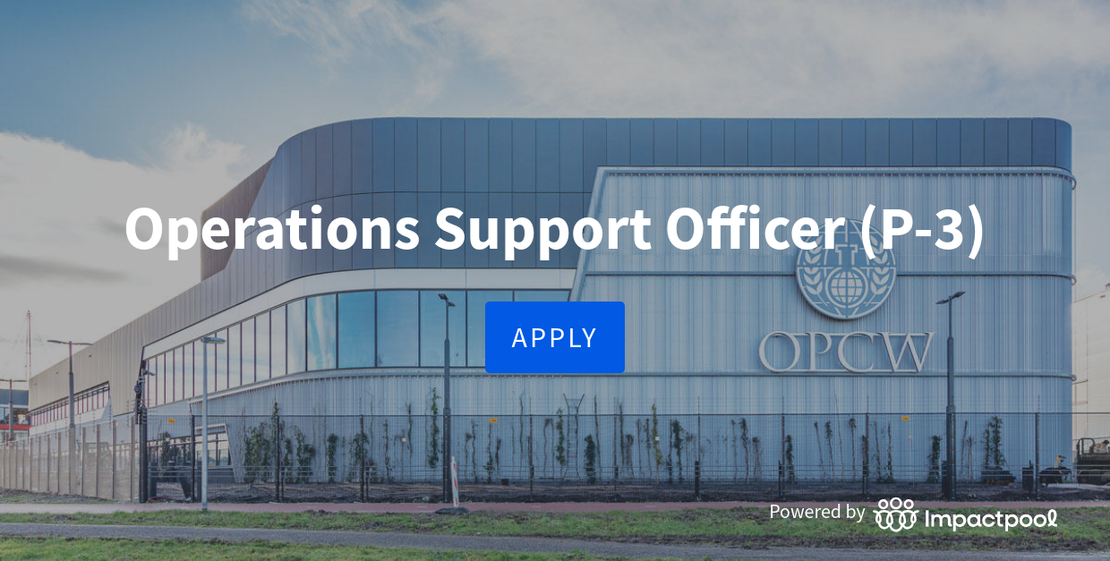 Career Site for OPCW - OPCW