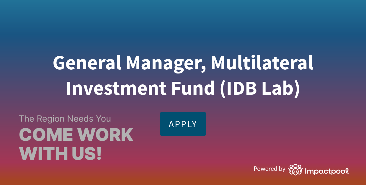 Career site for Inter-American Development Bank Group - IDB