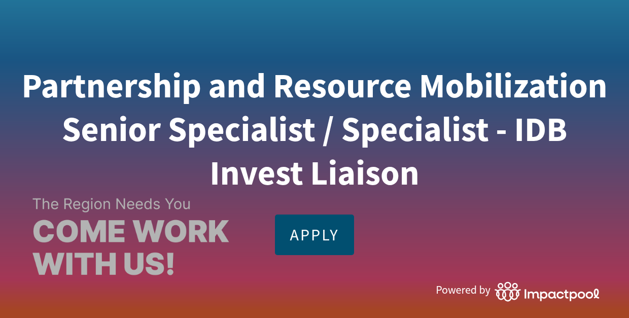 Career site for Inter-American Development Bank Group - IDB