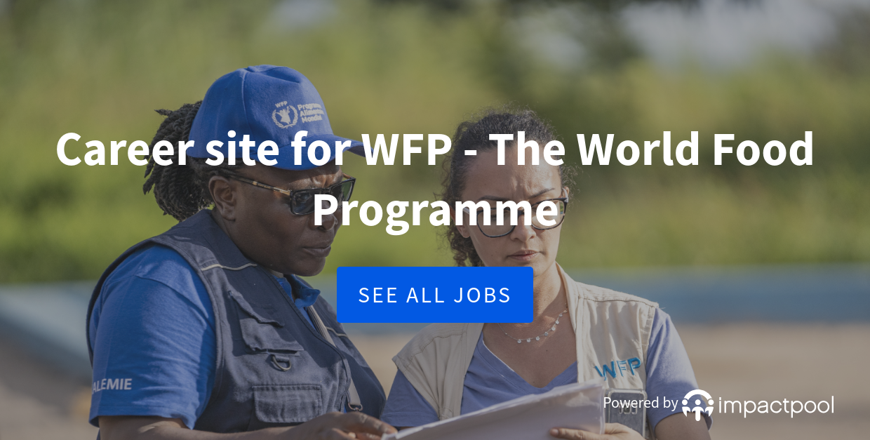 Career site for WFP - The World Food Programme - WFP - The World Food ...