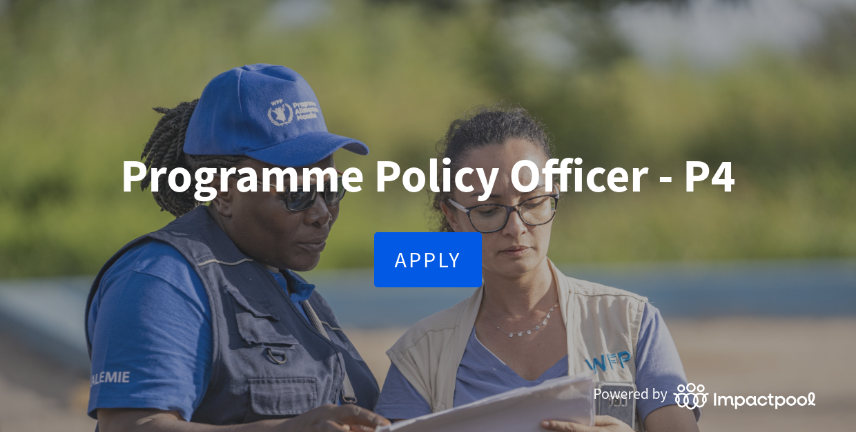 Career site for WFP - The World Food Programme - WFP - The World Food ...